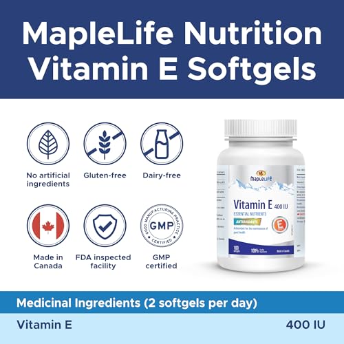 MapleLife Vitamin E for heart health