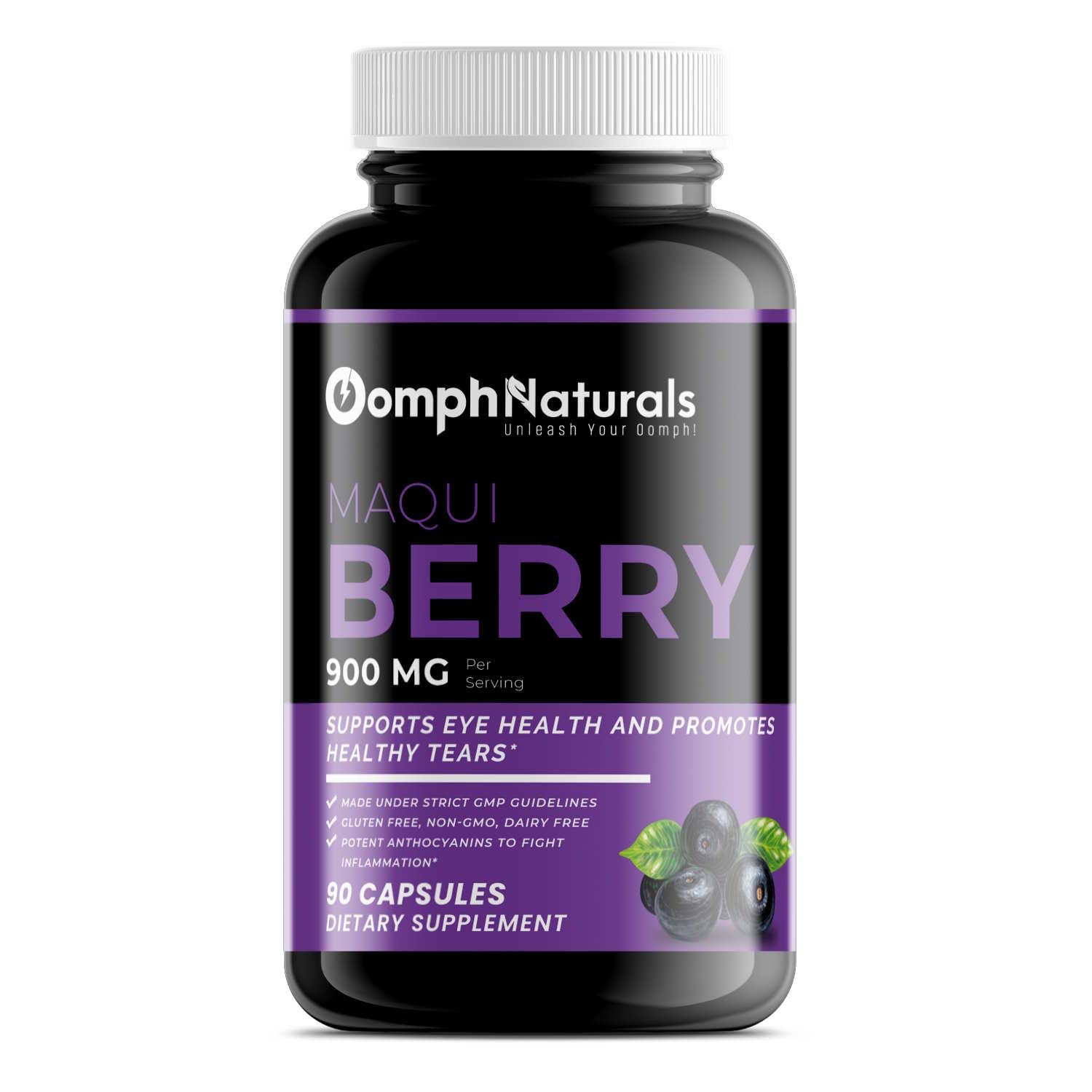 Maqui Berry blended vitamin capsules