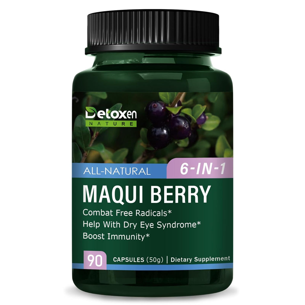 Maqui Berry Power capsules for energy