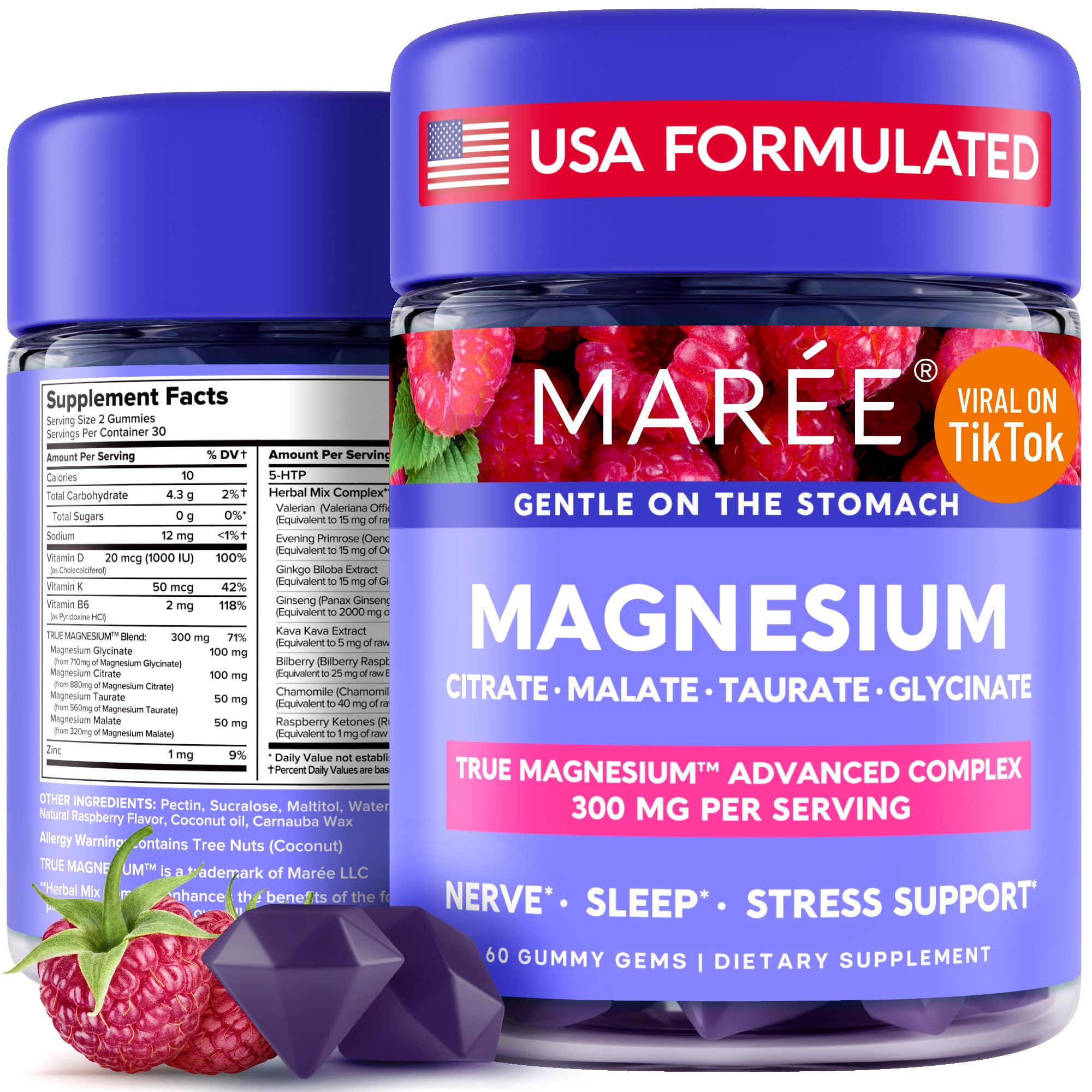 MAREE magnesium gummies for relaxation