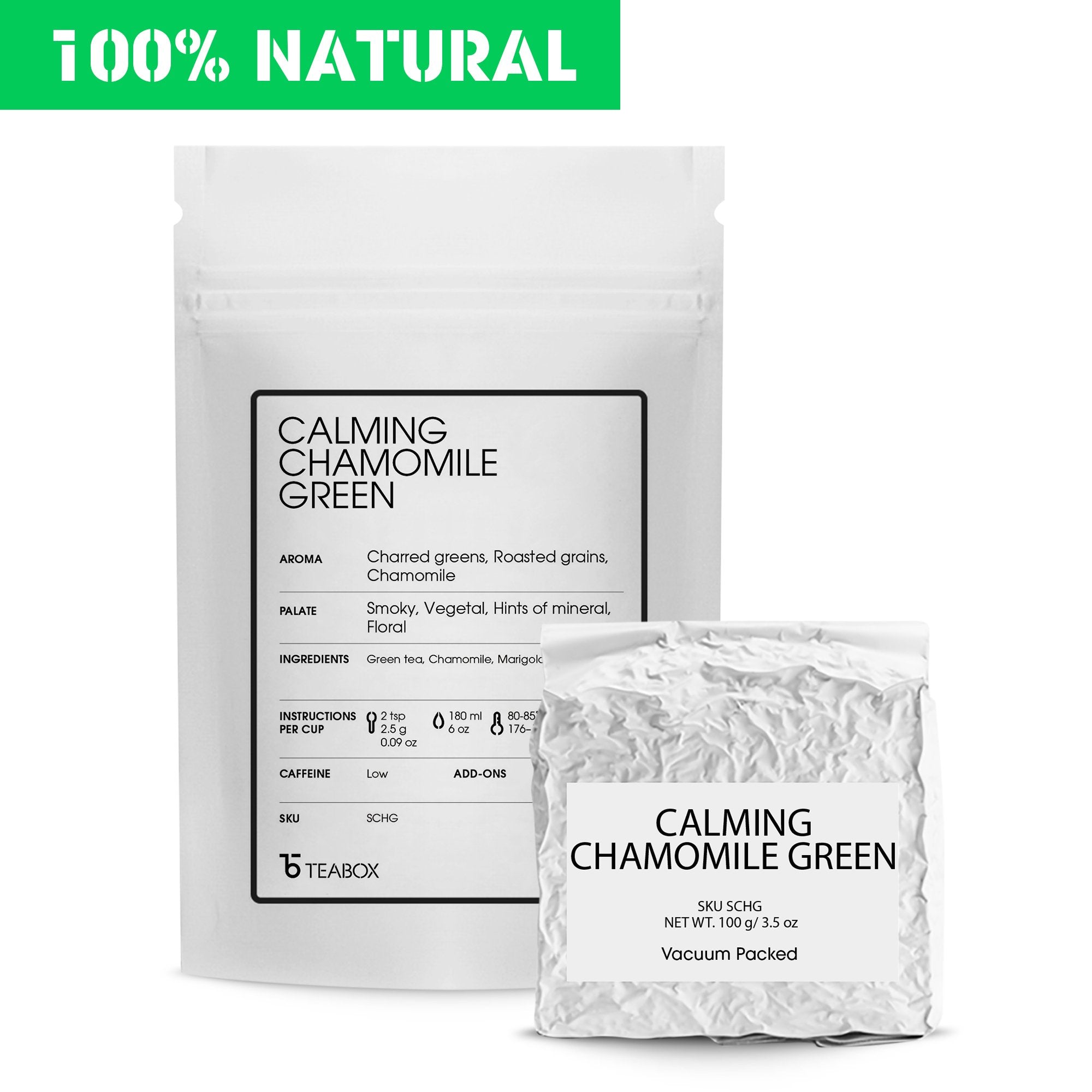 marigold infused green tea