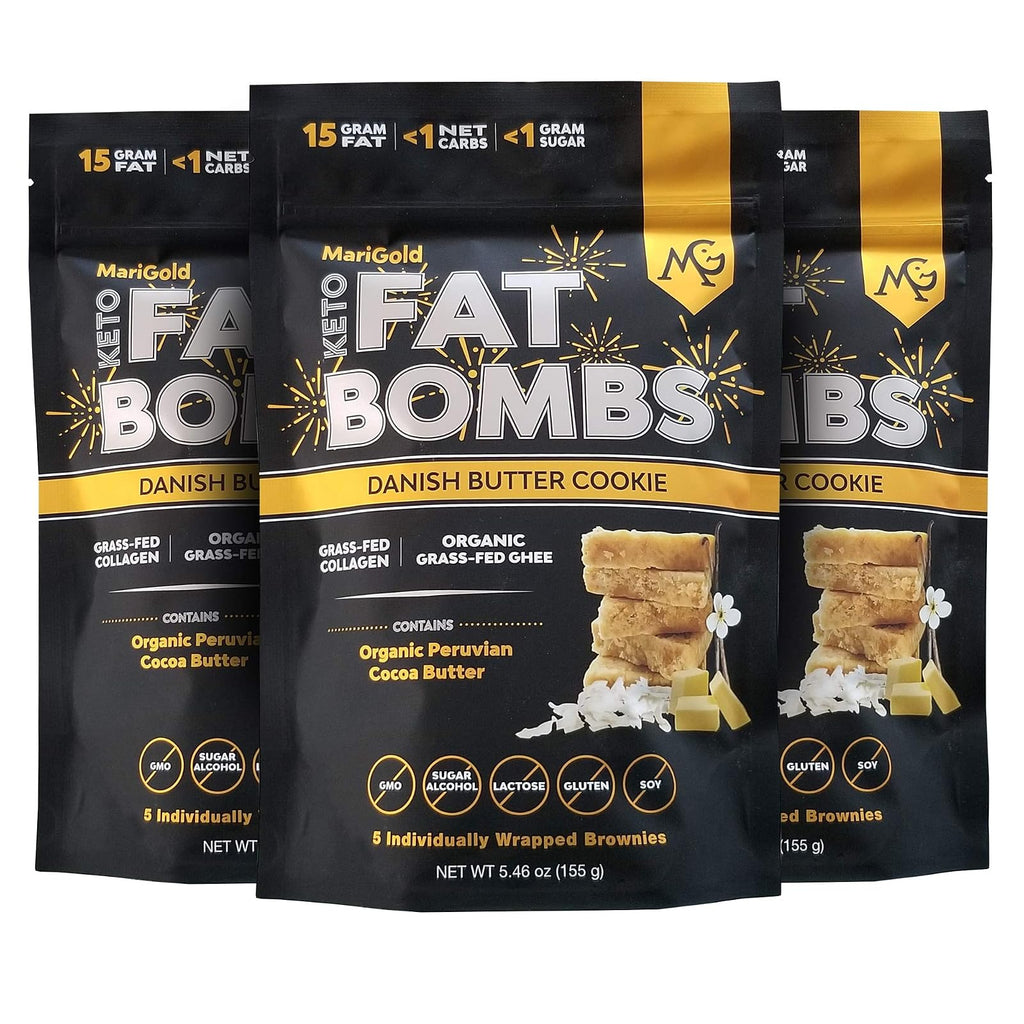 MariGold Keto Fat Bombs snack bars