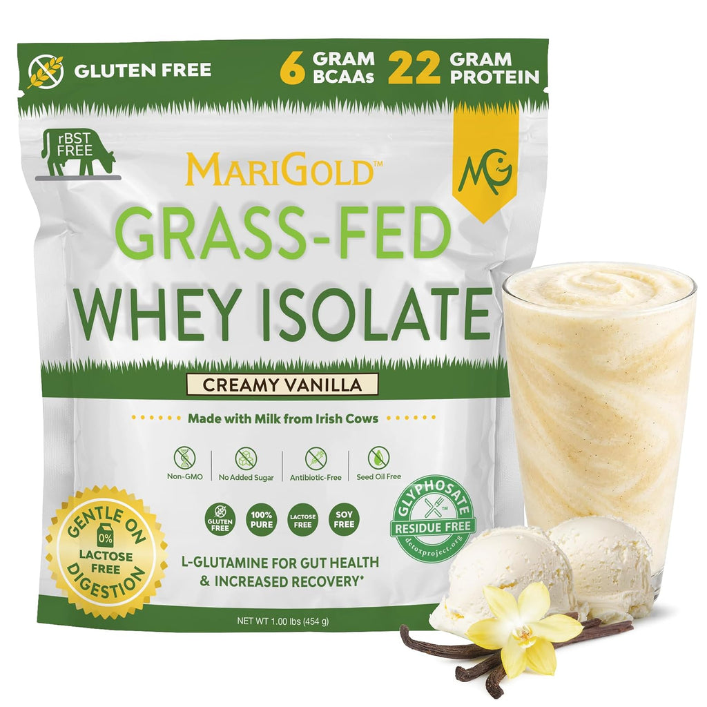 MariGold whey protein isolate creamy vanilla