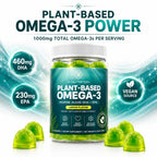 Marine Algae fish oil gummies for brain support