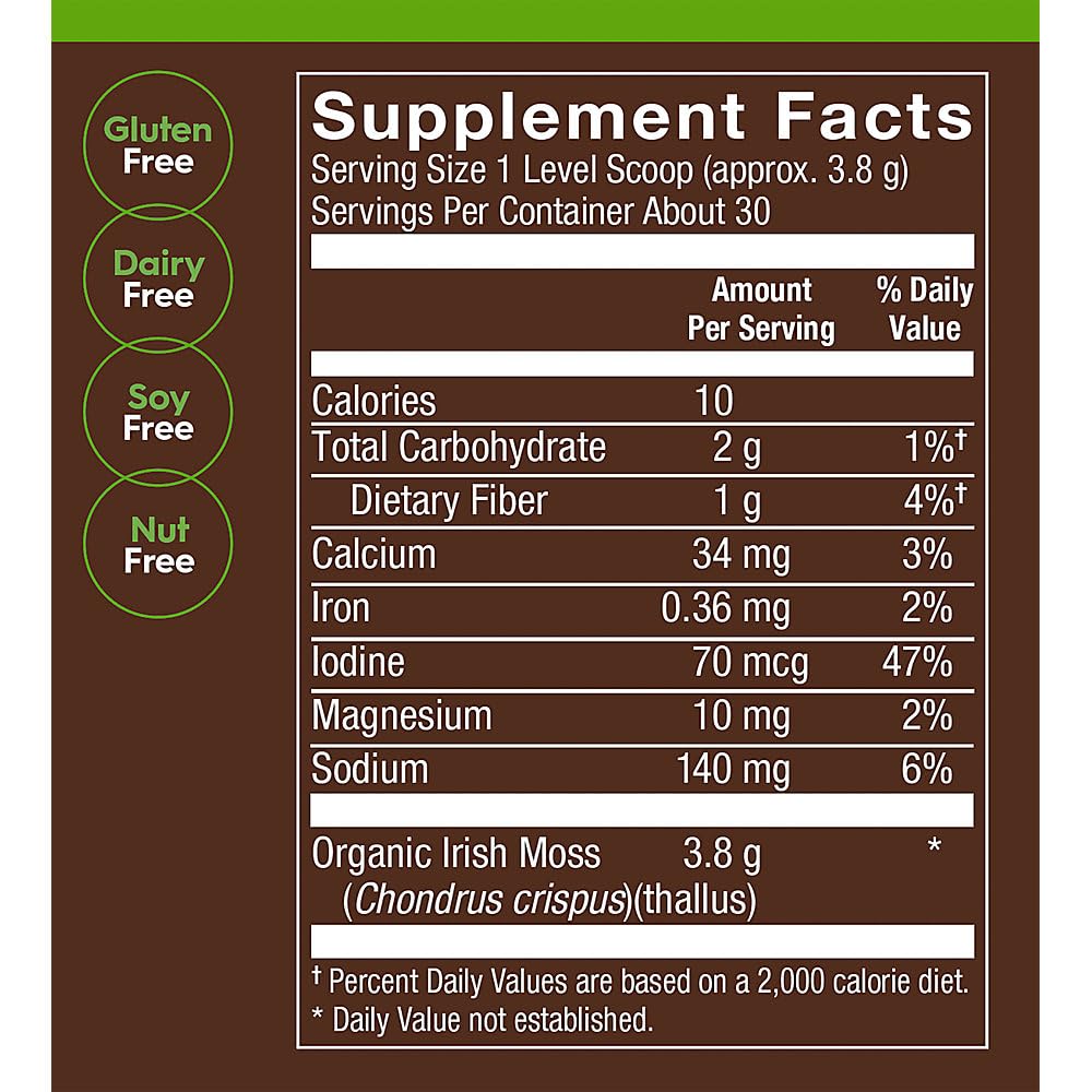 Marine algae superfood for wellness