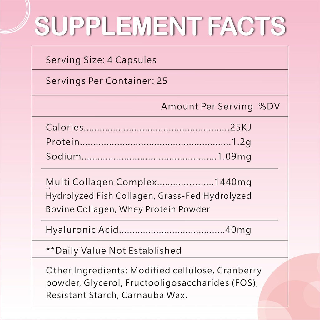 marine collagen capsules for beauty