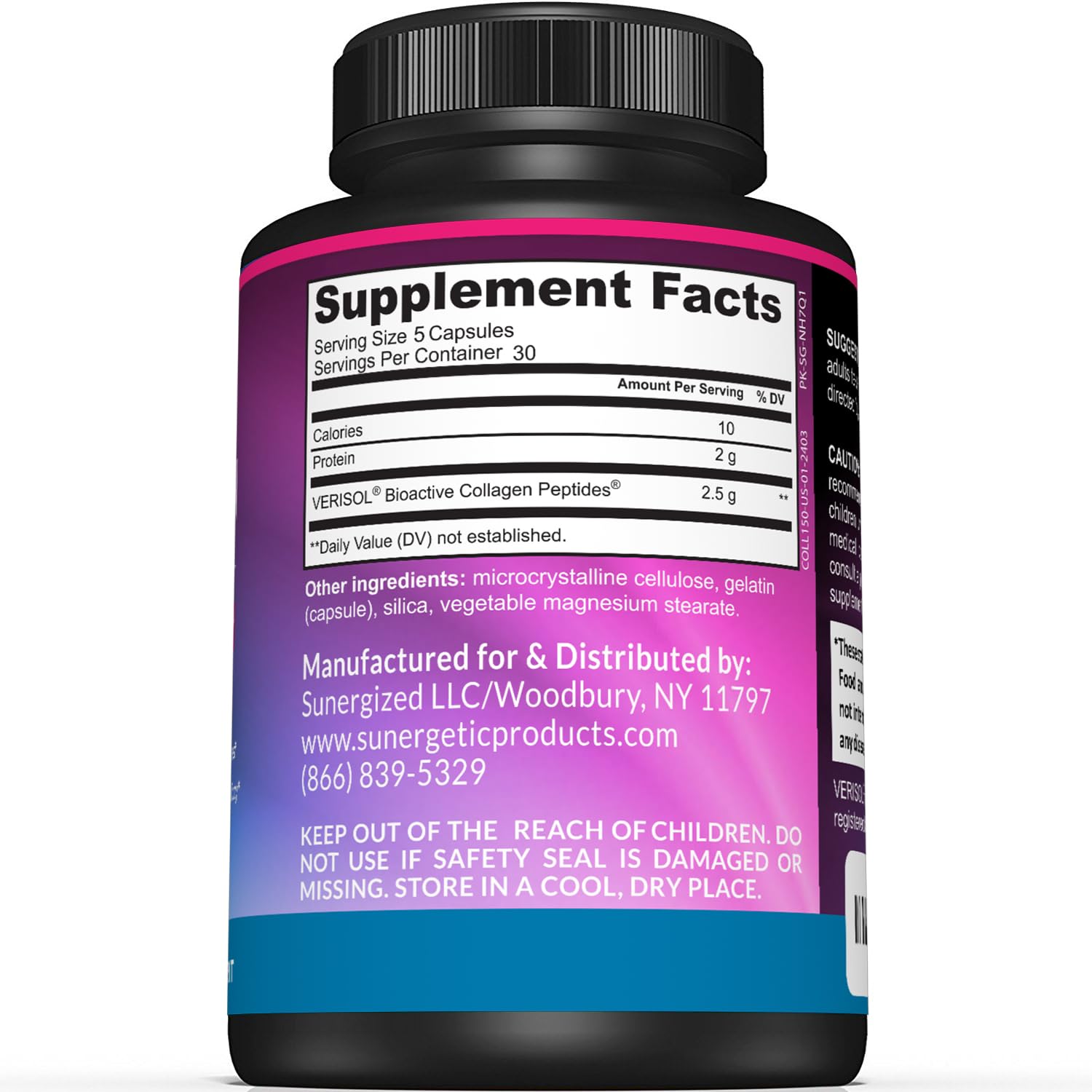 Marine collagen capsules for joint support