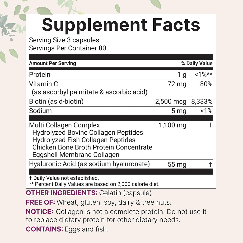 marine collagen capsules for skin