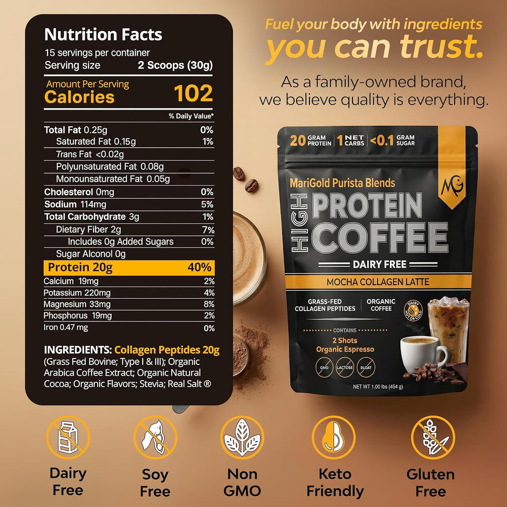 marine collagen coffee for beauty