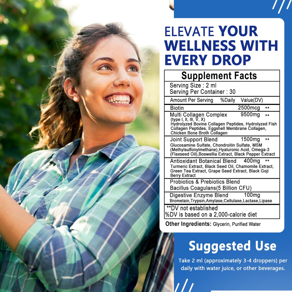 marine collagen drops for skin health