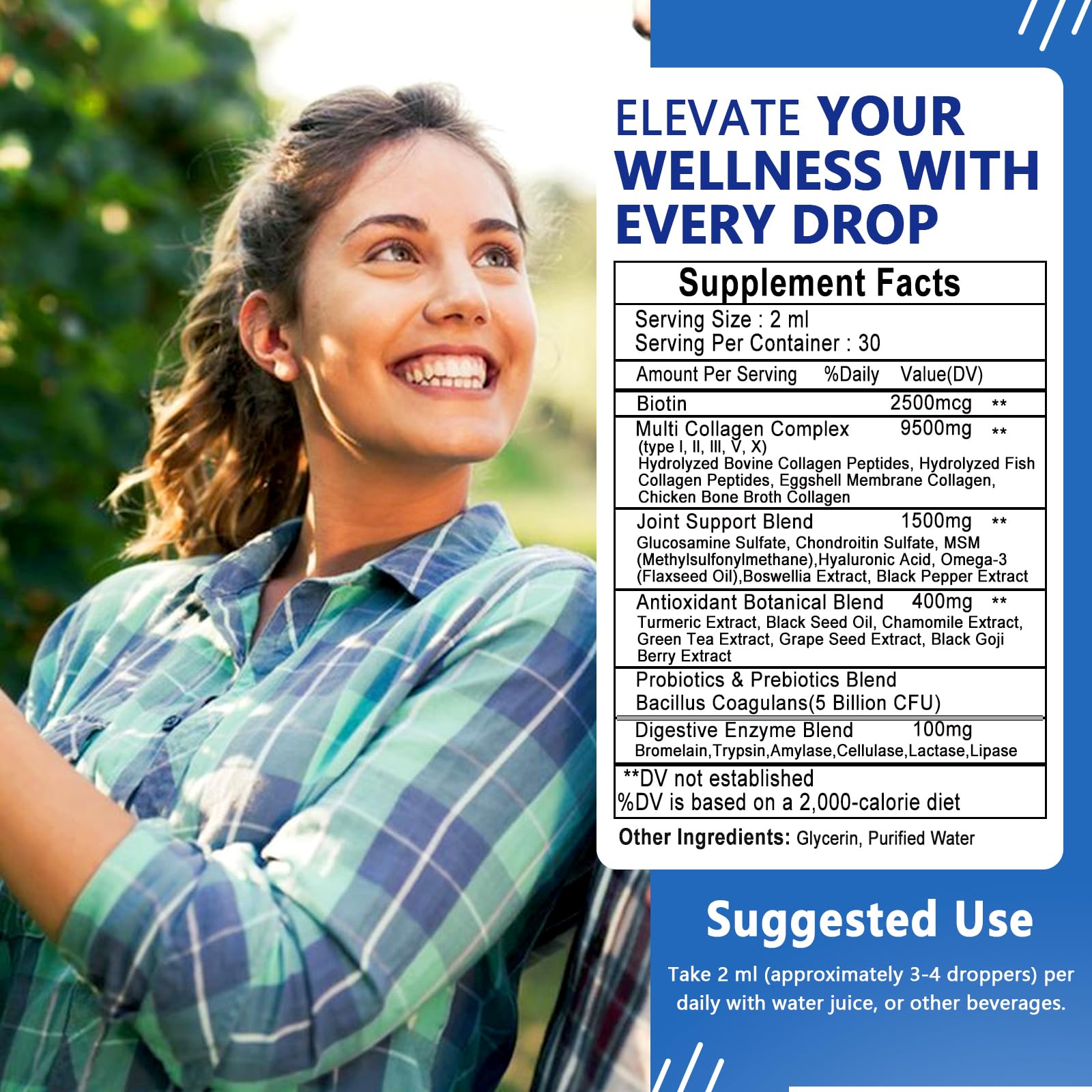marine collagen drops for skin health