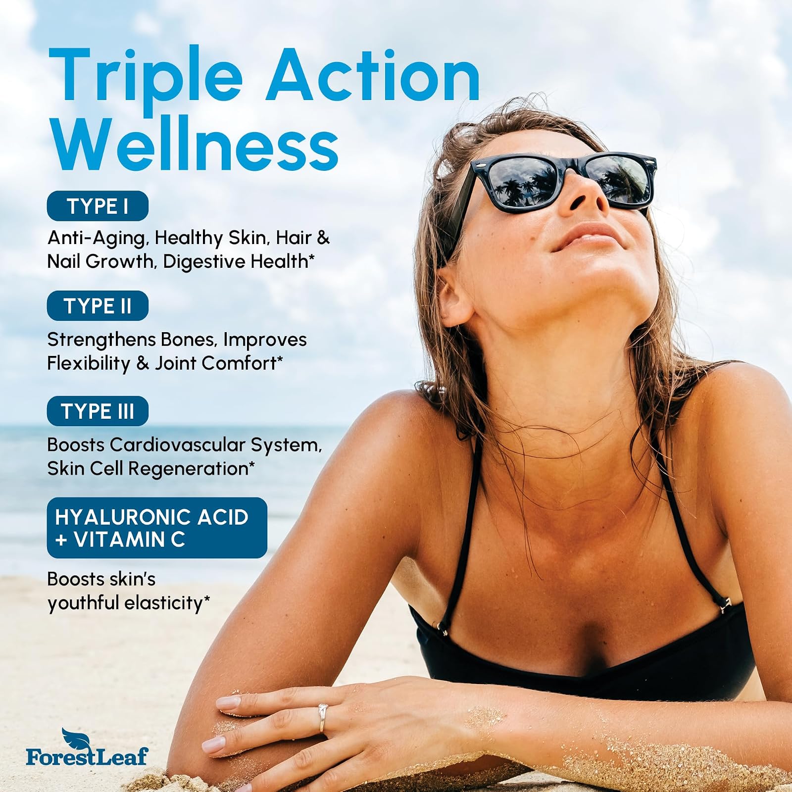 marine collagen for improved elasticity