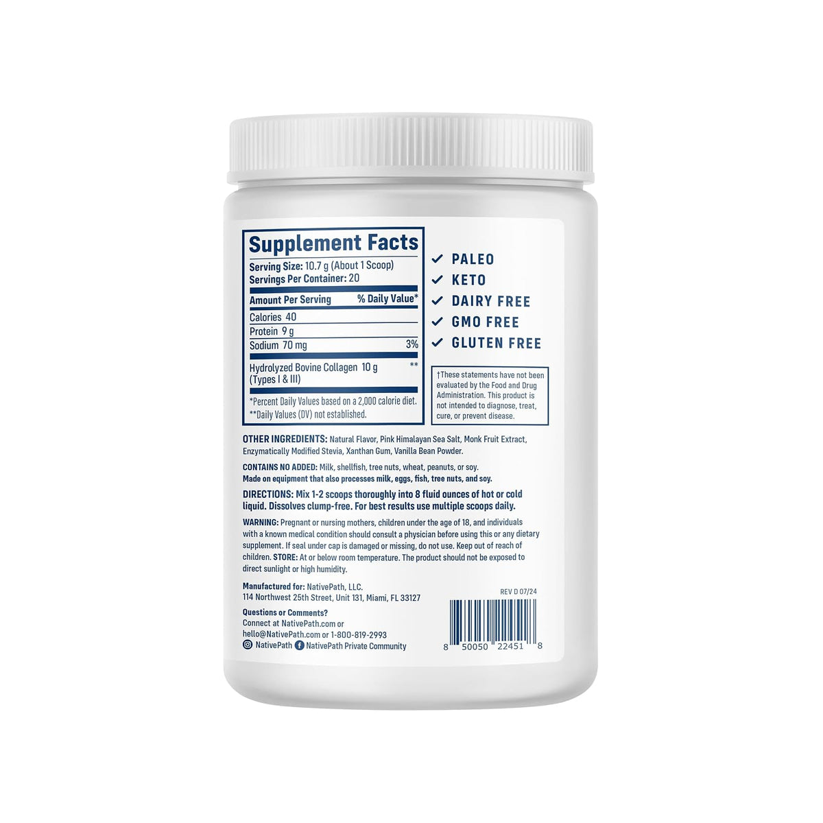 Marine collagen for joint support