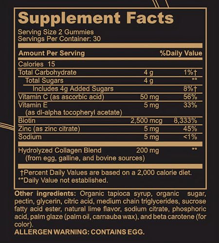 marine collagen gummies for beauty