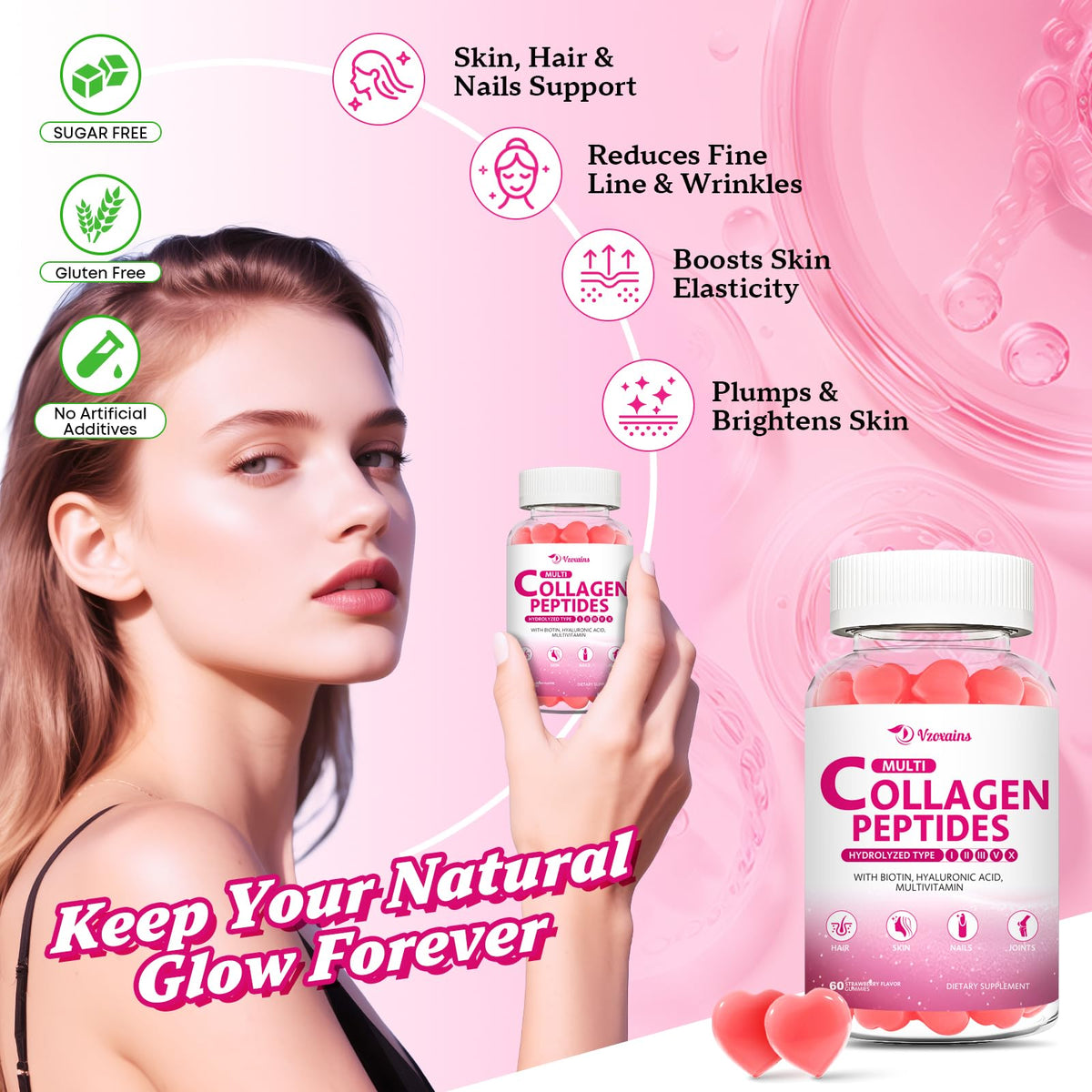 marine collagen gummies for beauty