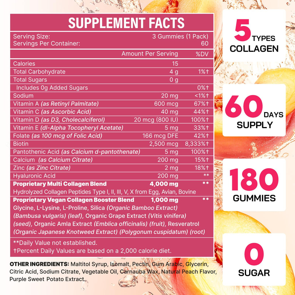 marine collagen gummies for beauty