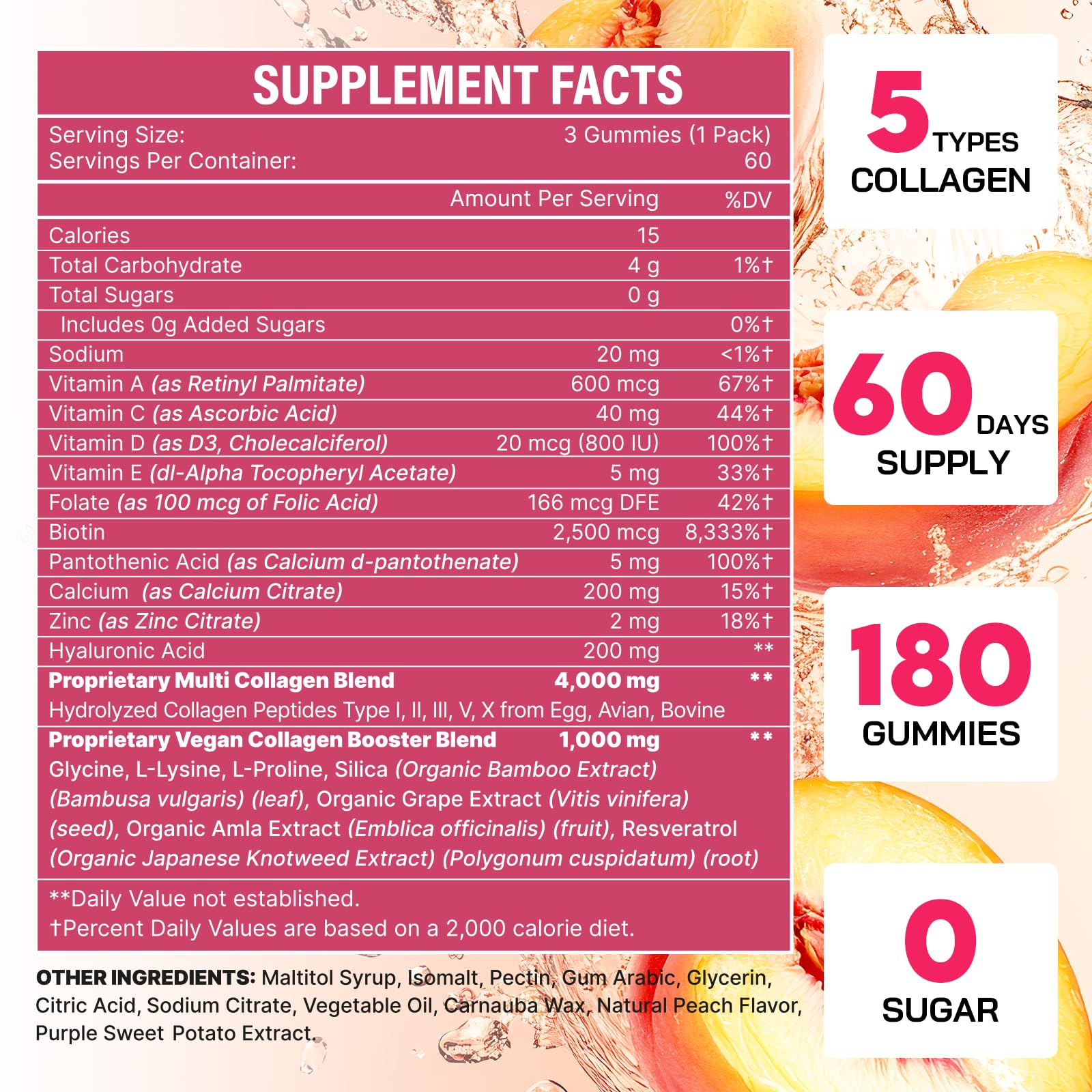 marine collagen gummies for beauty