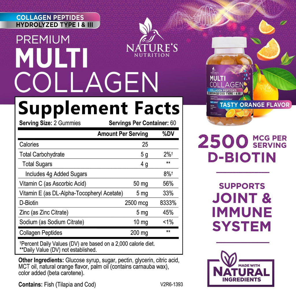 marine collagen gummies for skin health