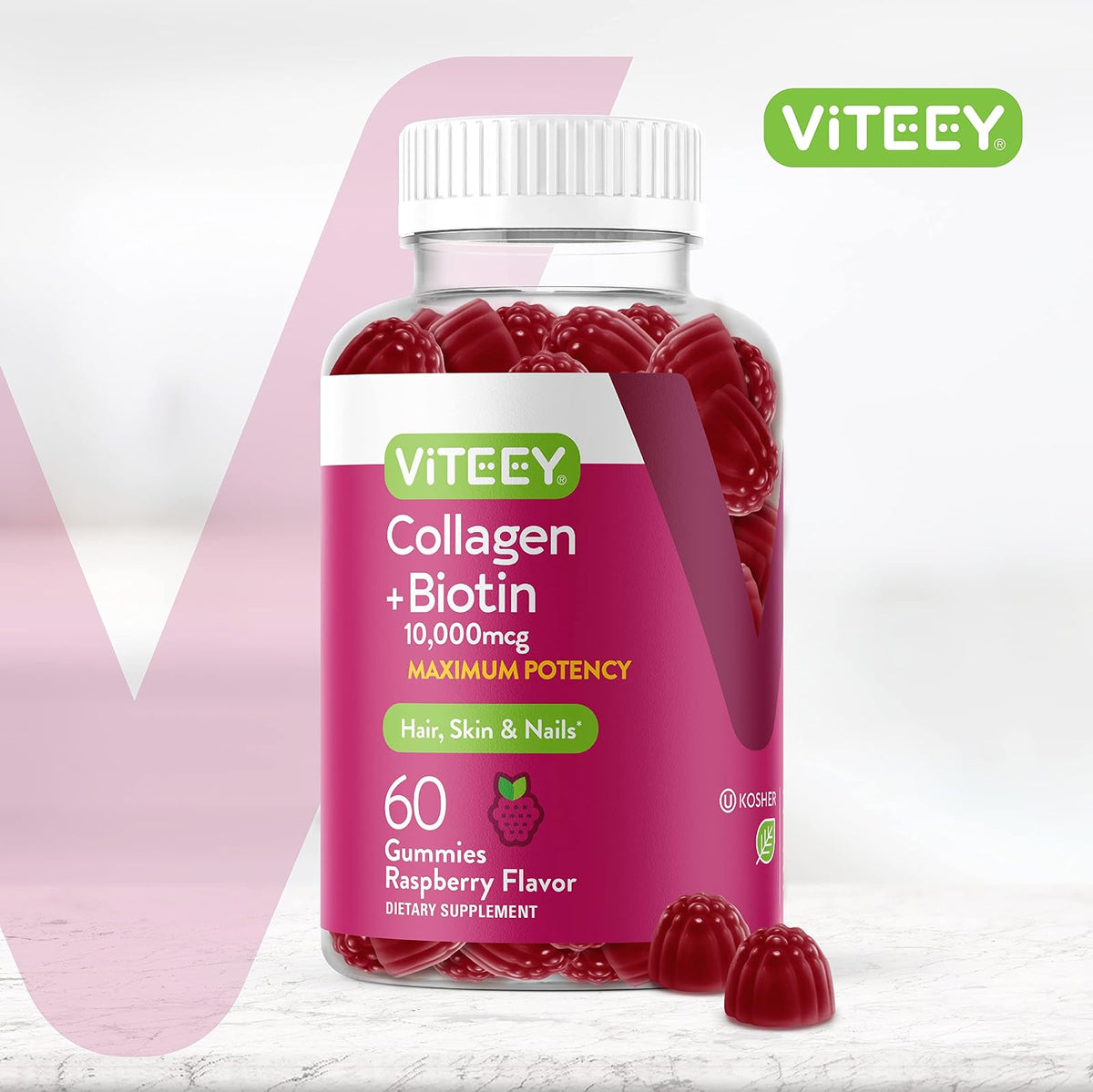 marine collagen gummies with biotin