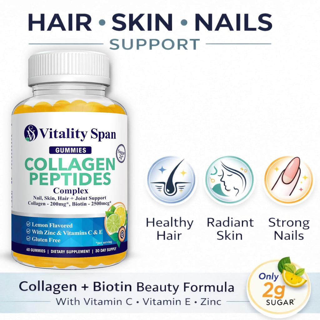 marine collagen gummies with biotin