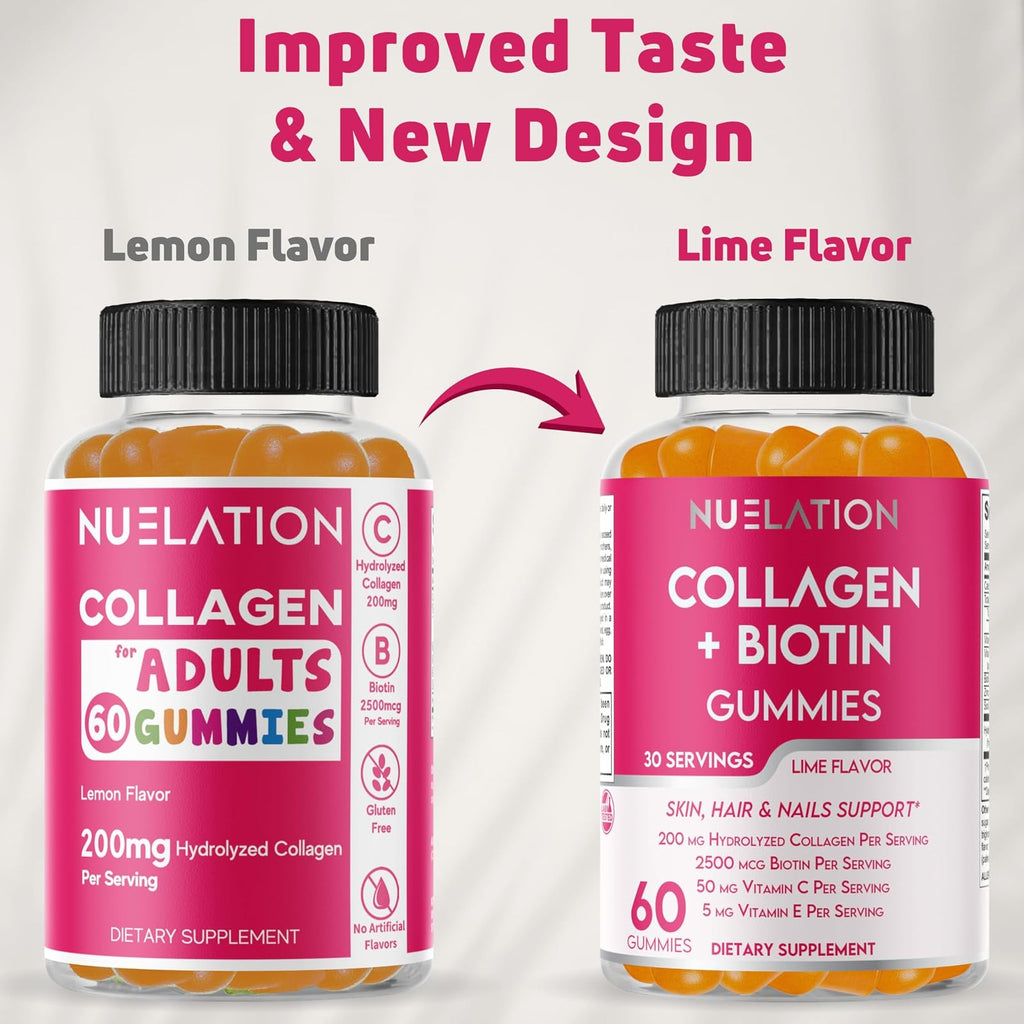 marine collagen gummies with biotin