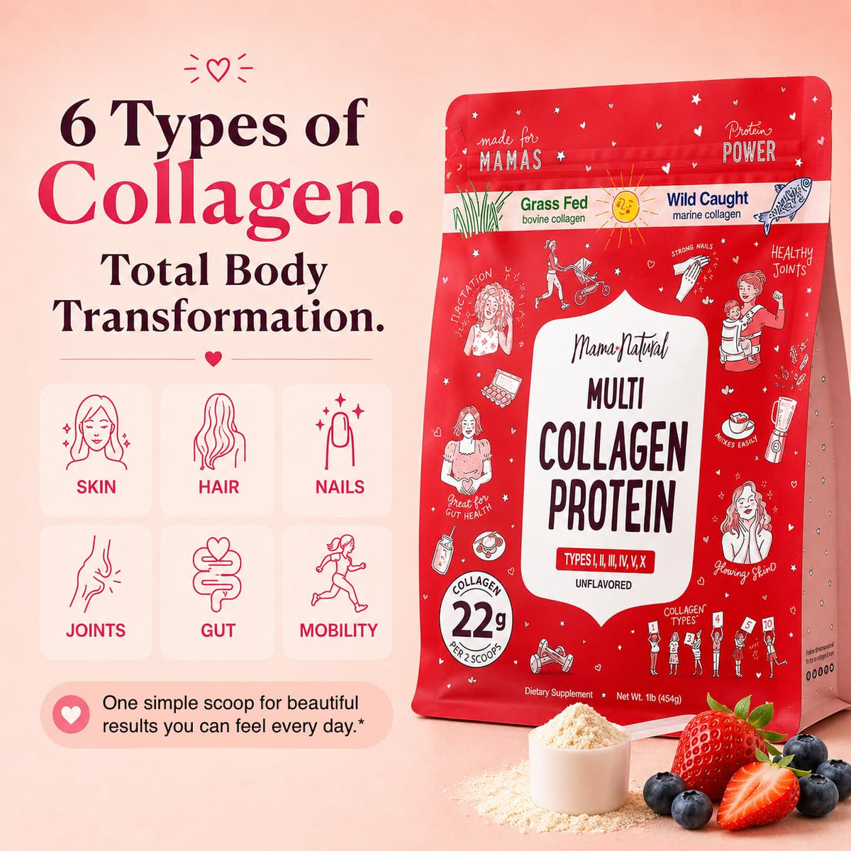 marine collagen peptides for beauty