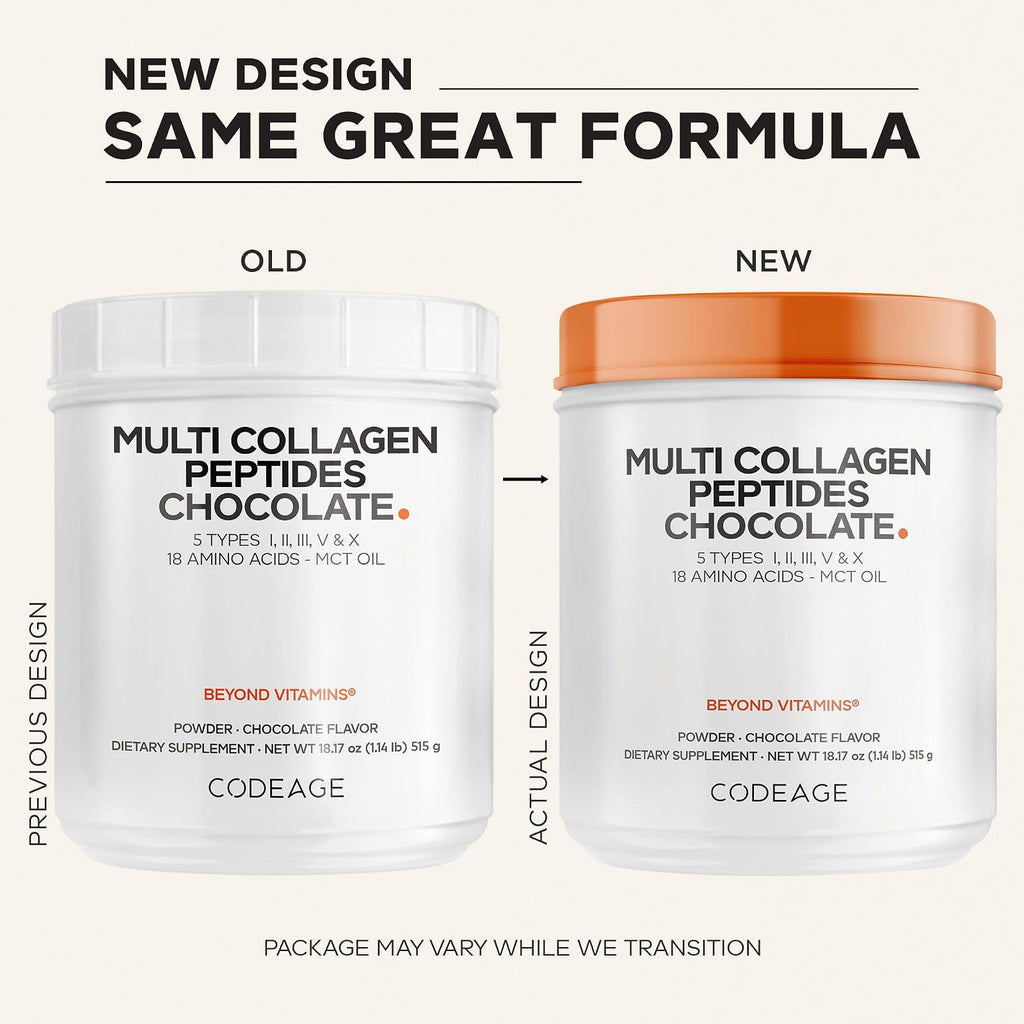 Marine collagen peptides for beauty