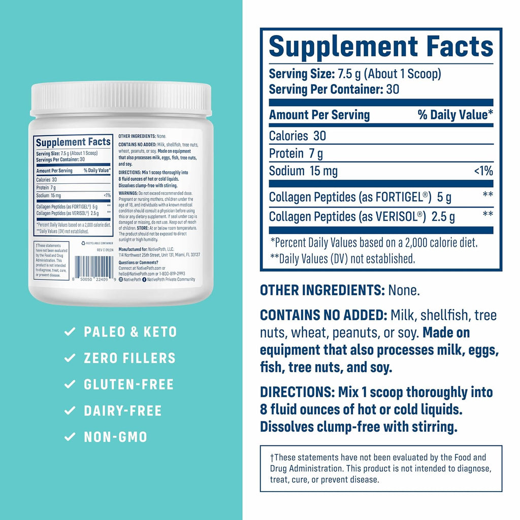 marine collagen peptides for flexibility