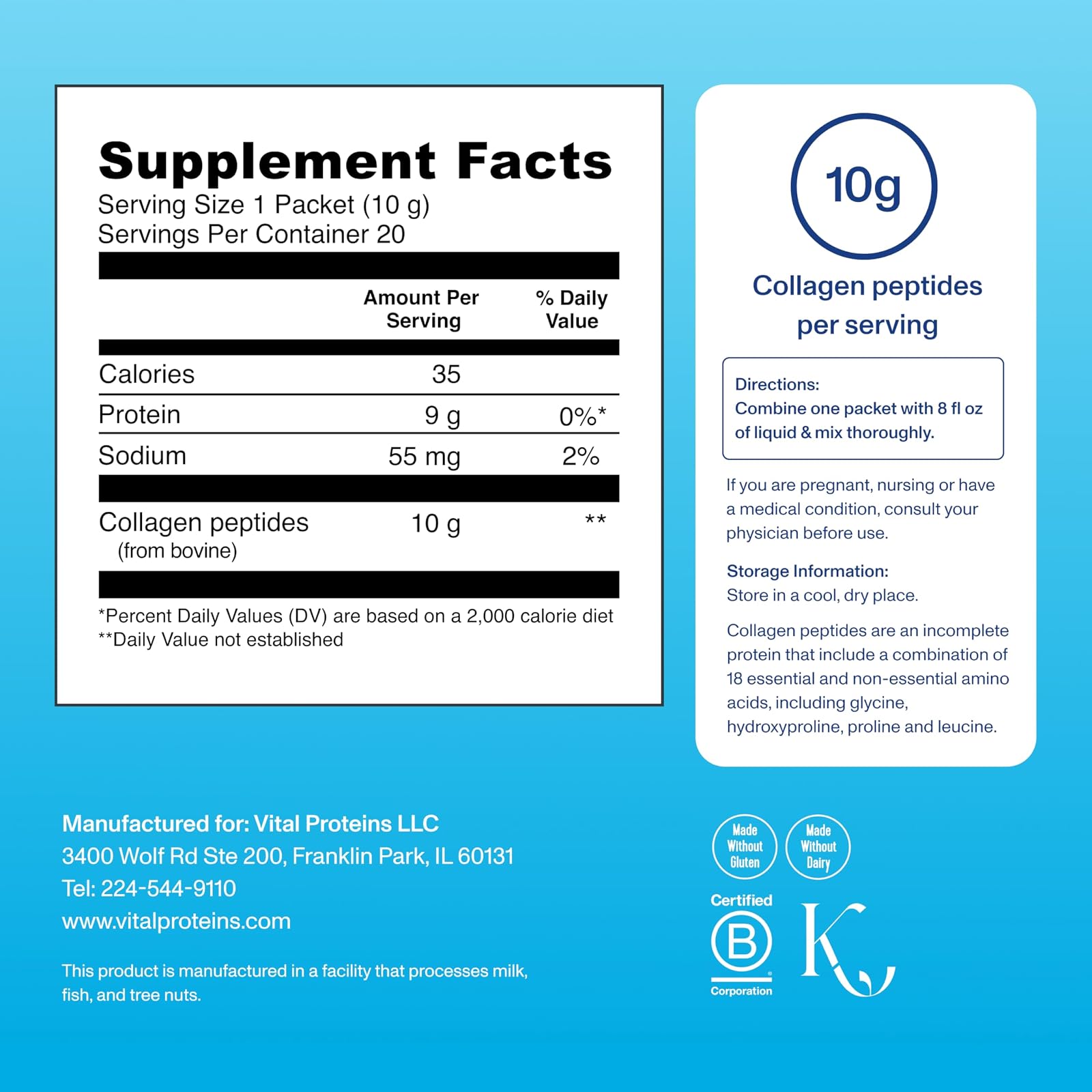 marine collagen peptides for healthy skin
