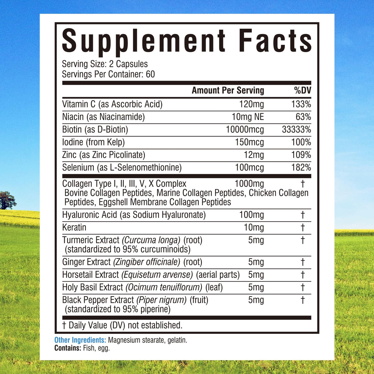 marine collagen peptides for healthy skin