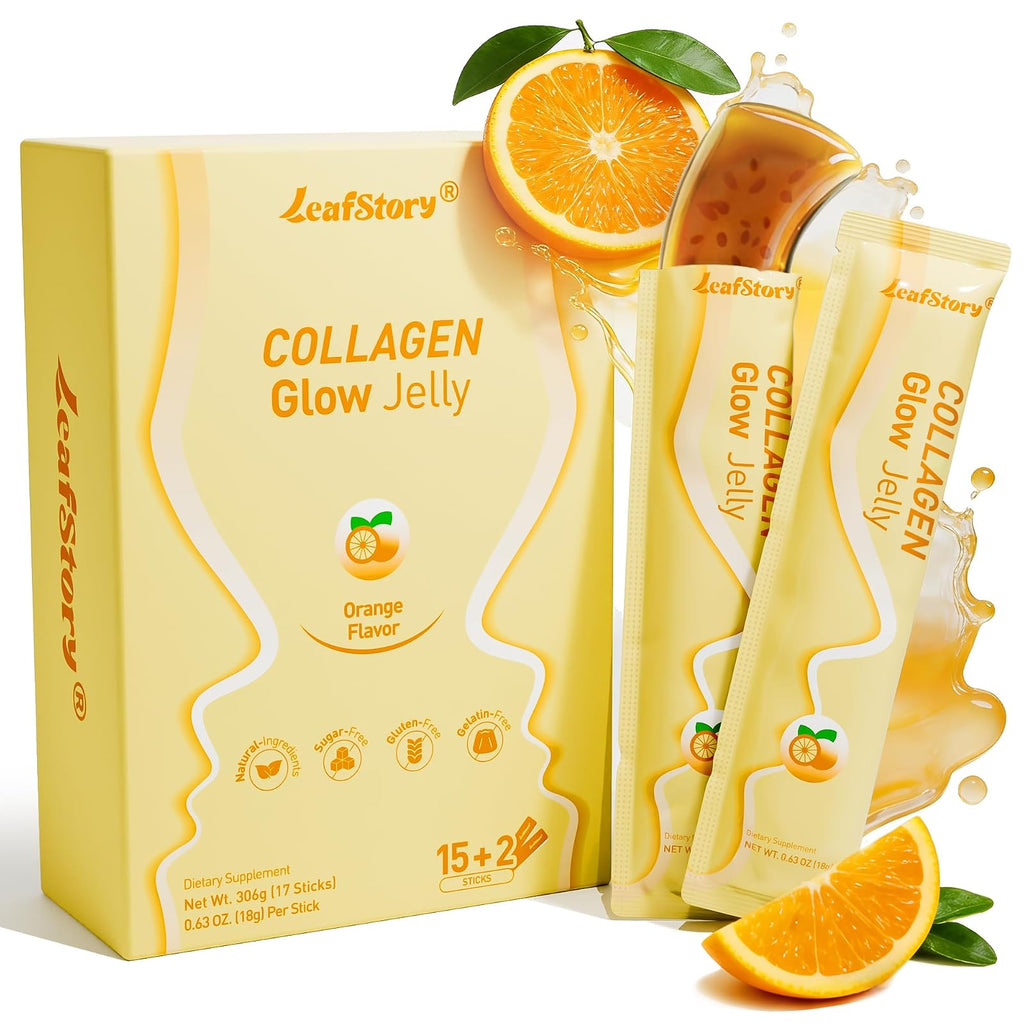 Marine collagen peptides for skin glow