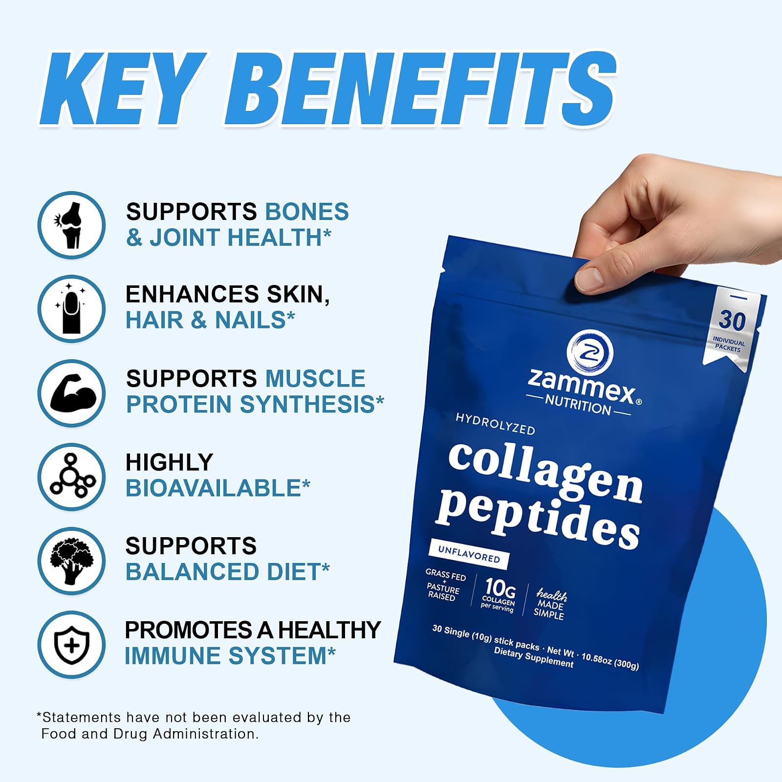 marine collagen peptides for skin health