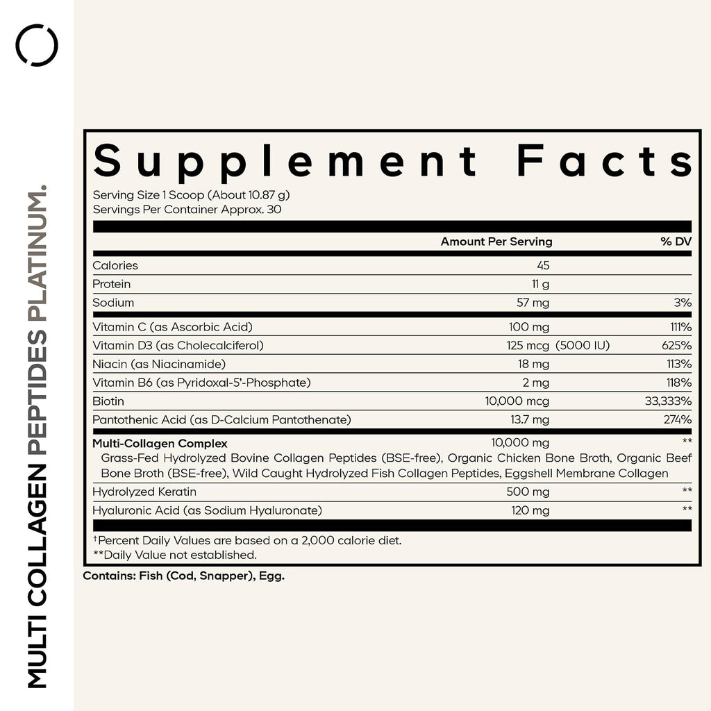 marine collagen peptides for skin health