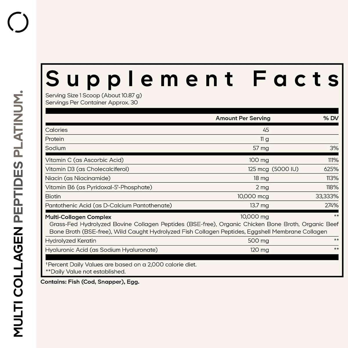 marine collagen peptides for skin health