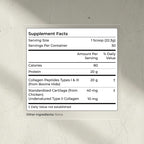 Marine collagen powder for joints