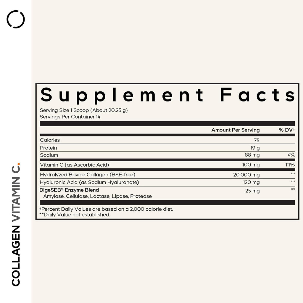 Marine collagen powder for skin health
