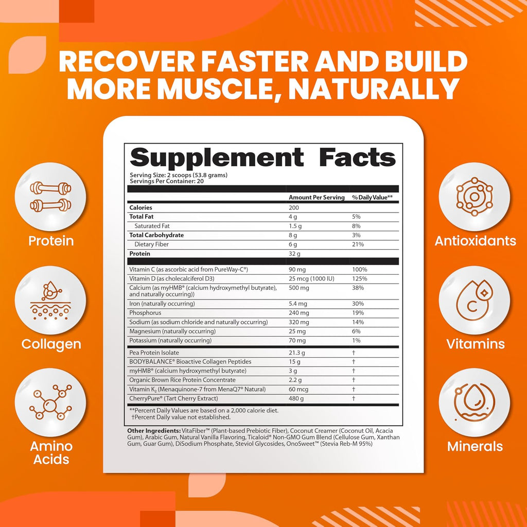 marine collagen recovery shake