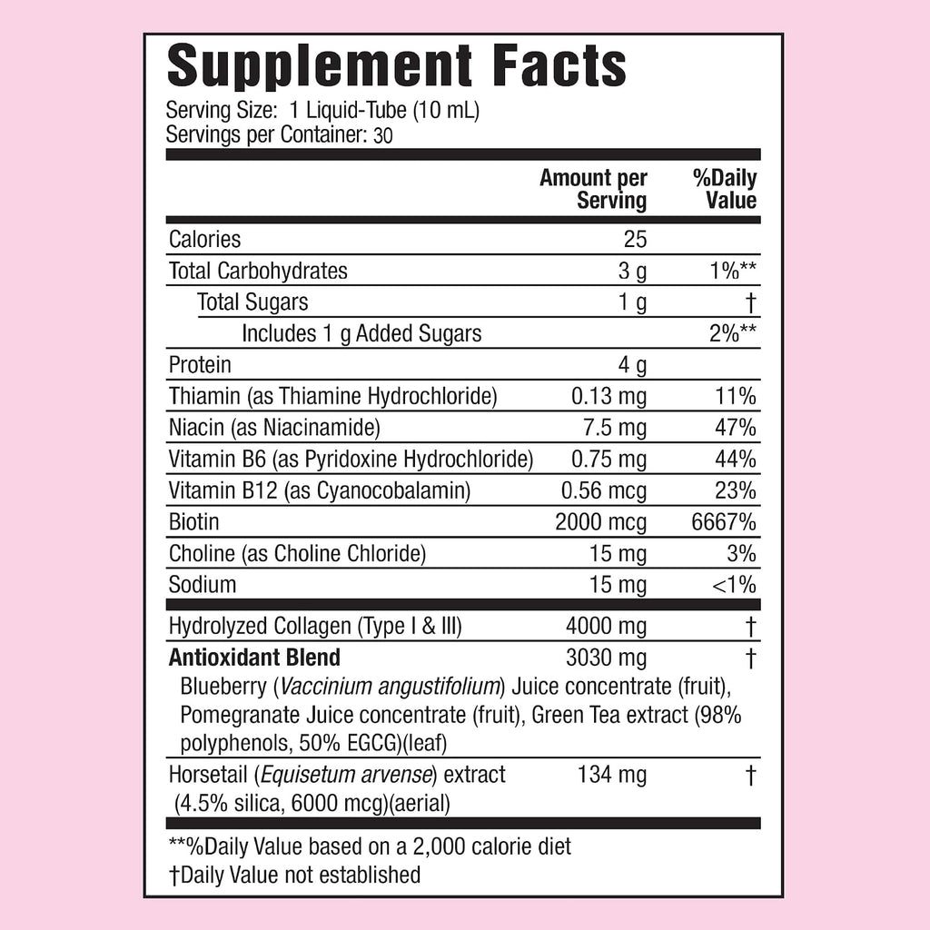 marine collagen skin revitalization drink
