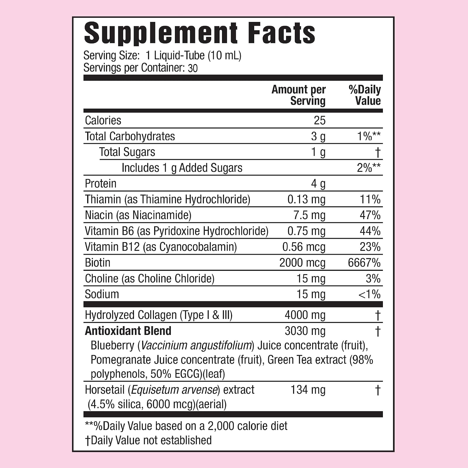 marine collagen skin revitalization drink