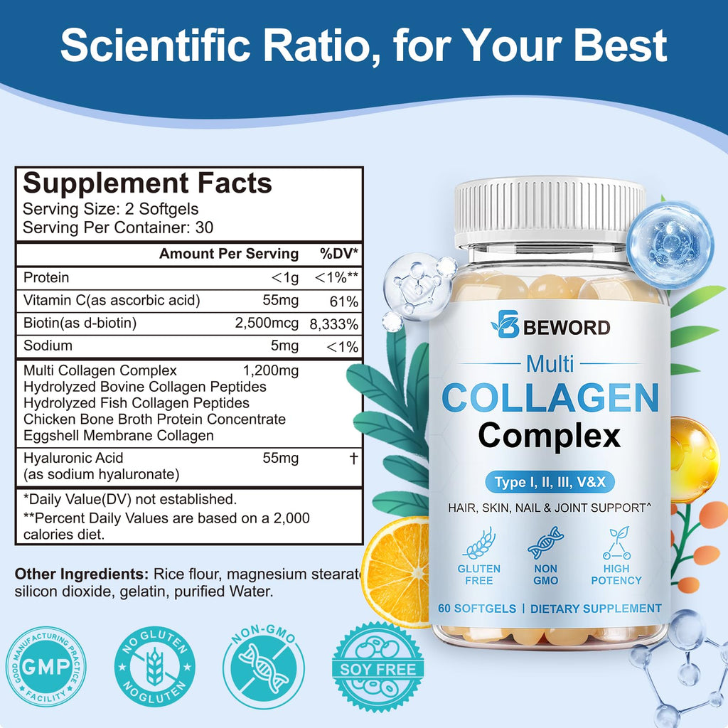 marine collagen softgels for skin health