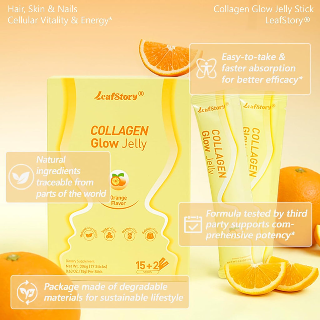 Marine collagen sticks for easy beauty