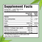 Marine collagen with hyaluronic acid