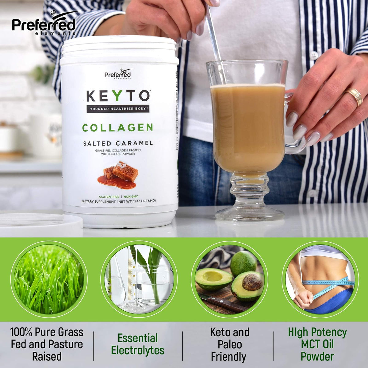 marine collagen with MCT oil