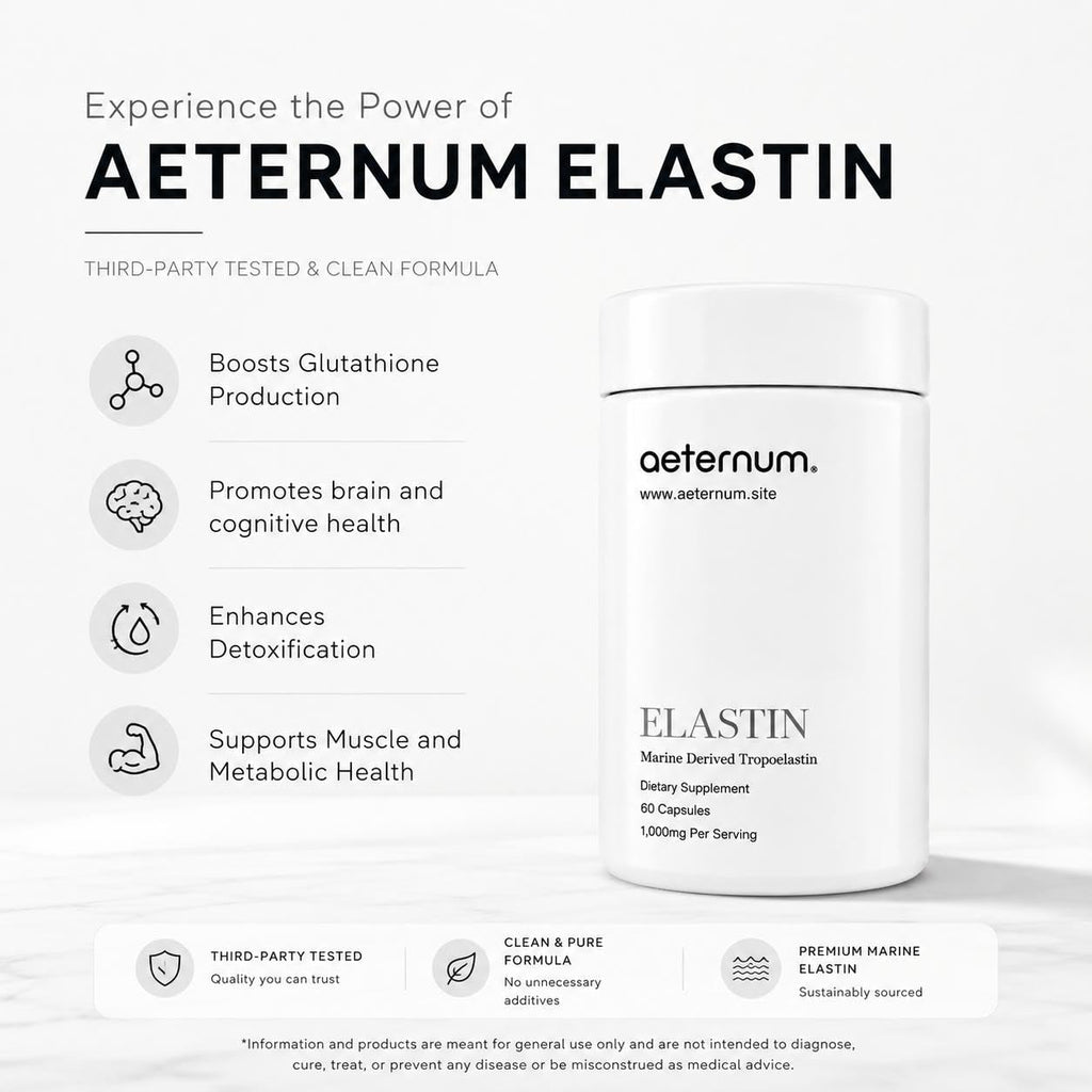 Marine elastin for joint support