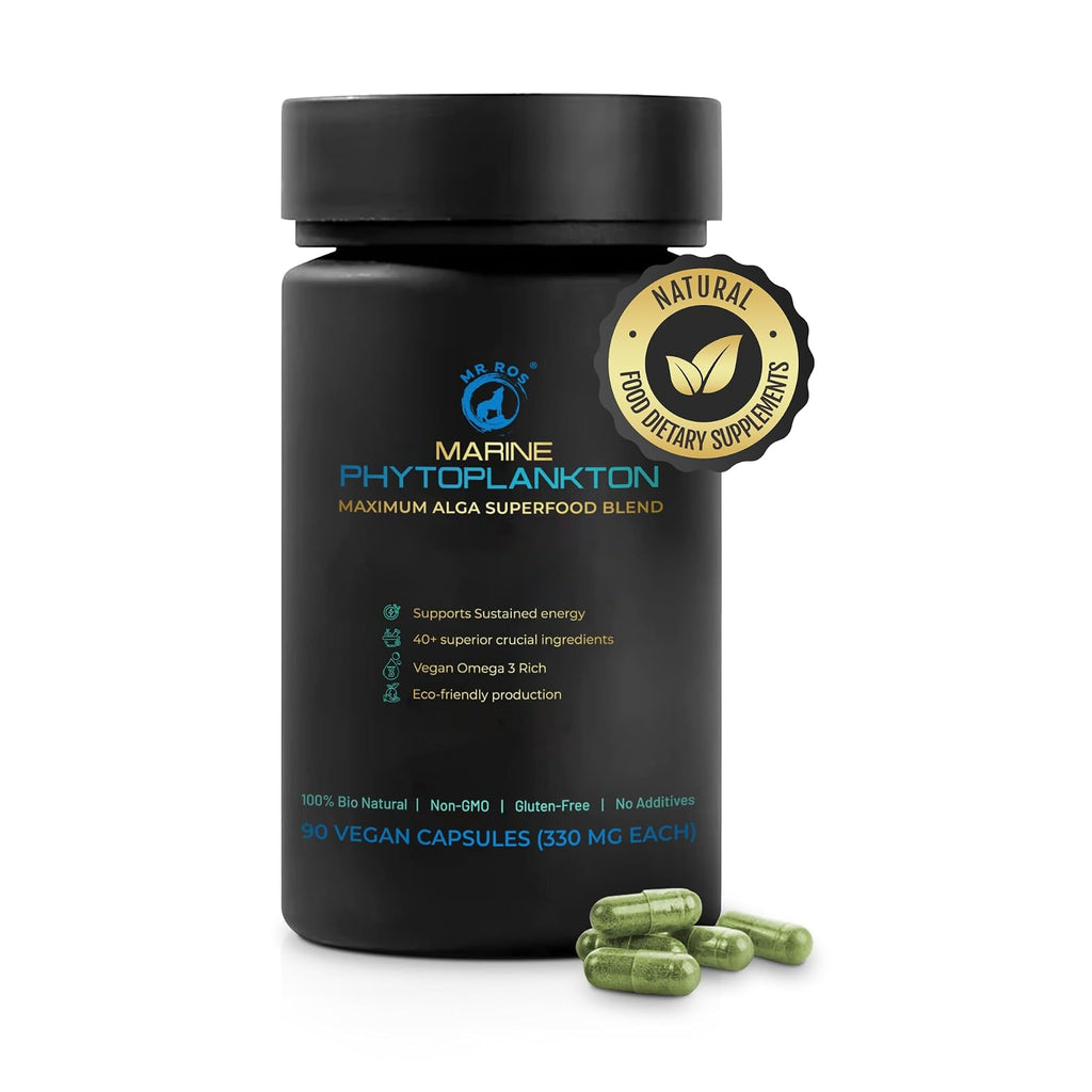 Marine phytoplankton vegan capsules