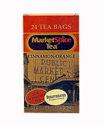 Market Spice decaf herbal tea bags