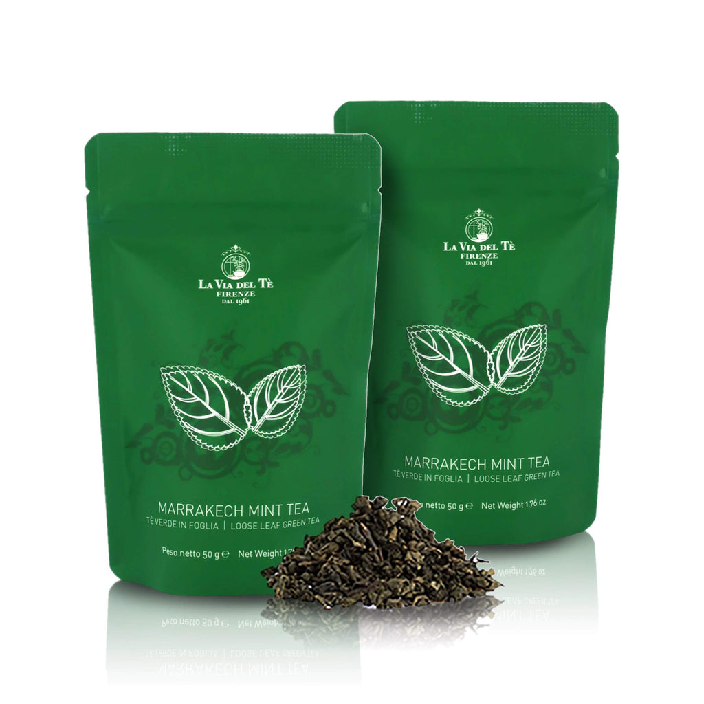 Marrakech green tea loose-leaf pouch