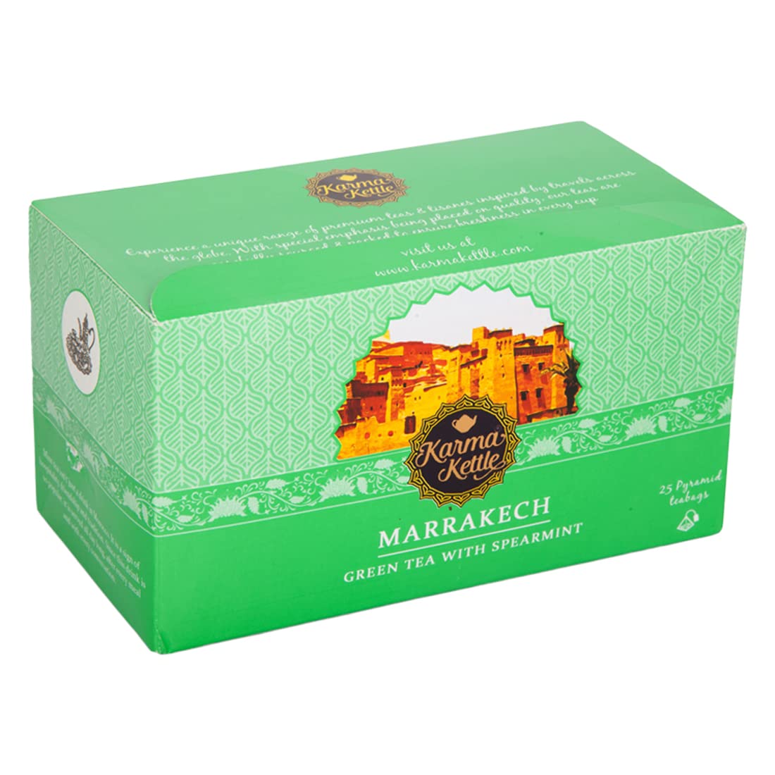 Marrakech green tea with spearmint