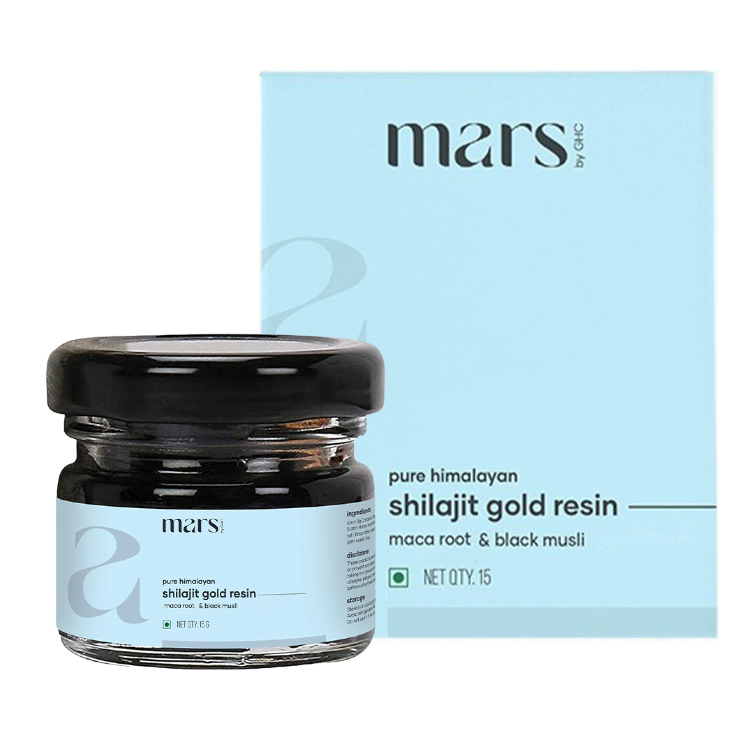 Mars Shilajit energy booster resin