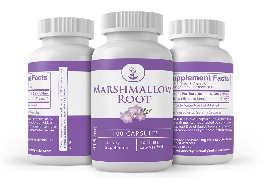 marshmallow root capsules for digestion